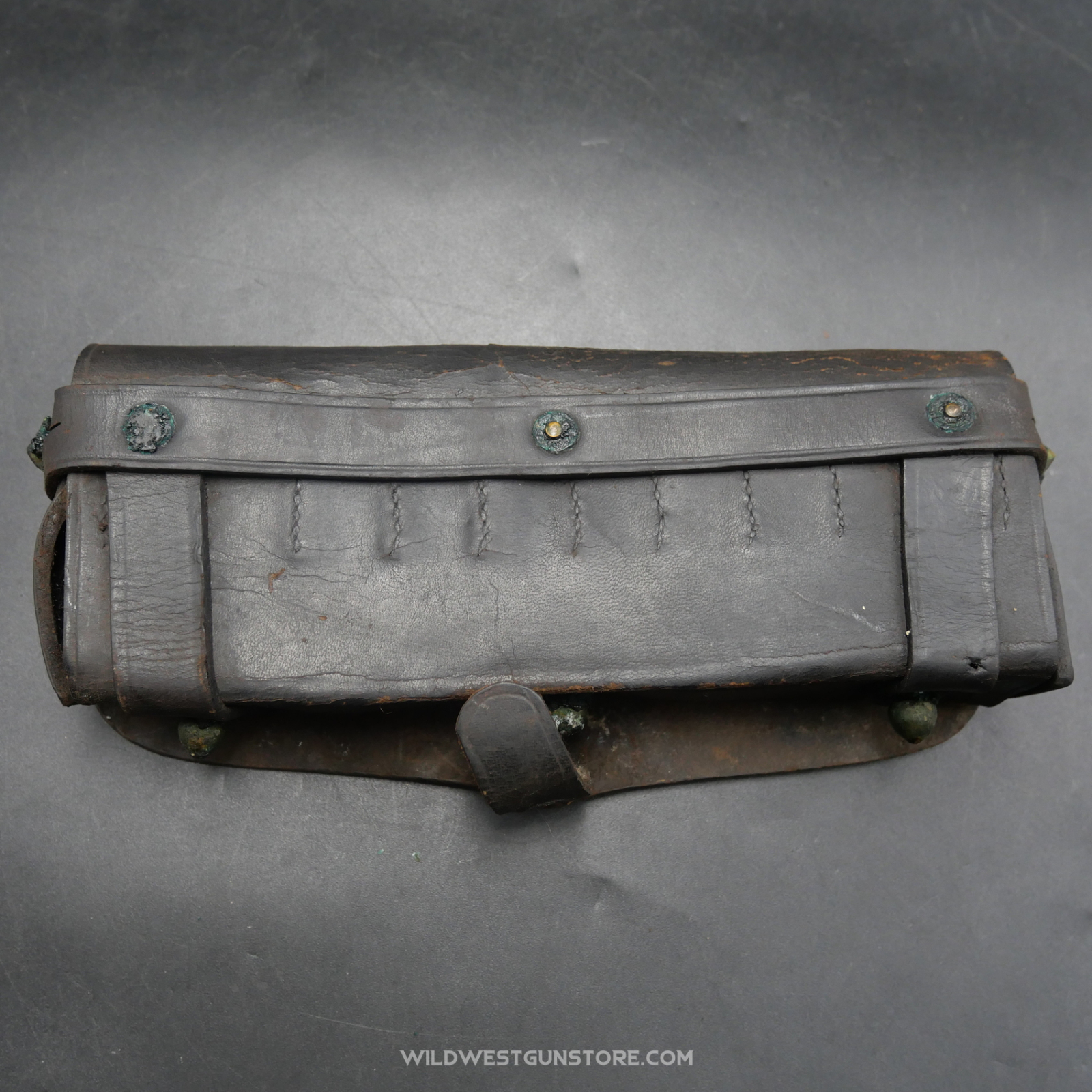 Rare cartouchière US Army précoce 1st model King patent 1870 Cartouche ...