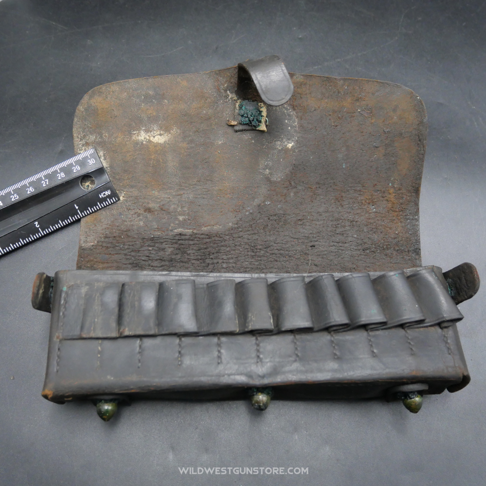 Rare cartouchière US Army précoce 1st model King patent 1870 Cartouche ...