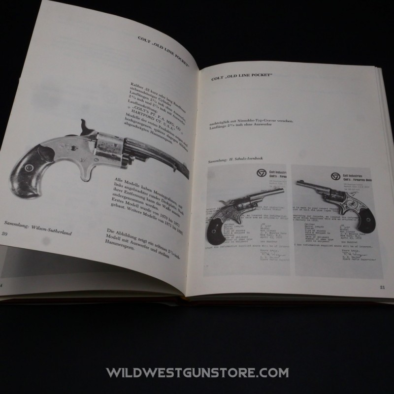 Livre les revolvers Colt et Derringer